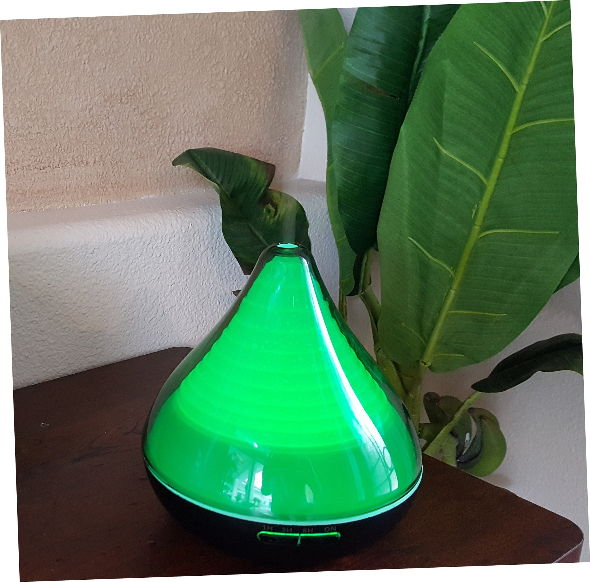 New ULTRASONIC MIST DIFFUSER with Changing LED Lights Black Base ...